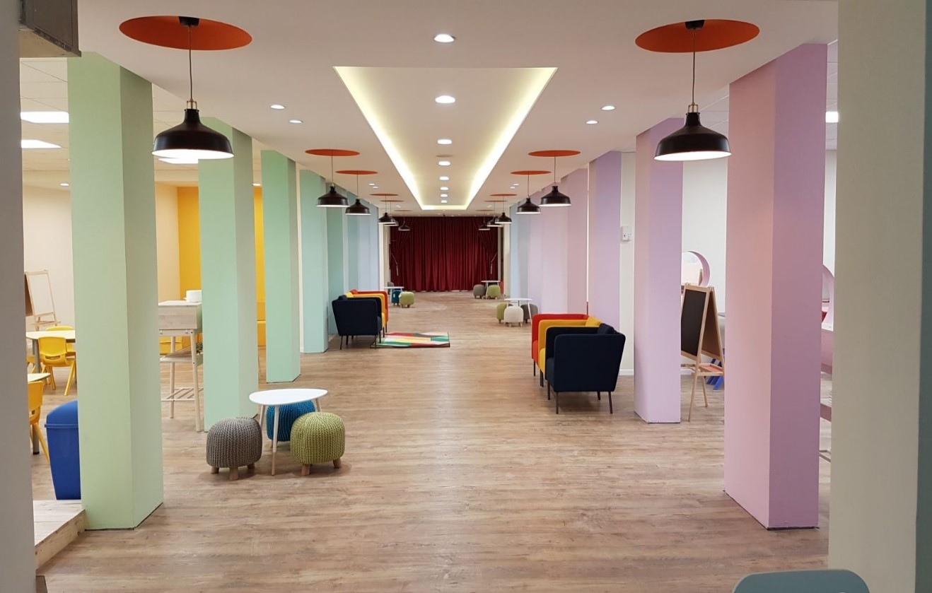 Innovative learning spaces (hubs)